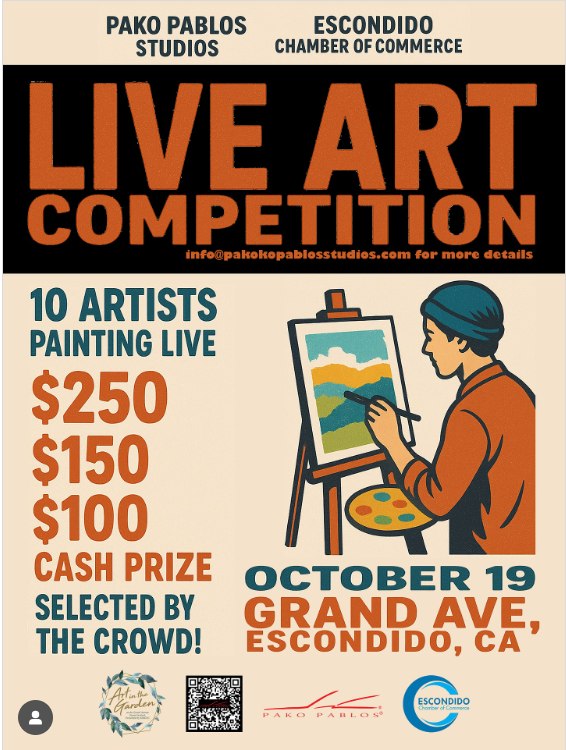 Live Art Competition - Grand Ave Festival - EscoLocos